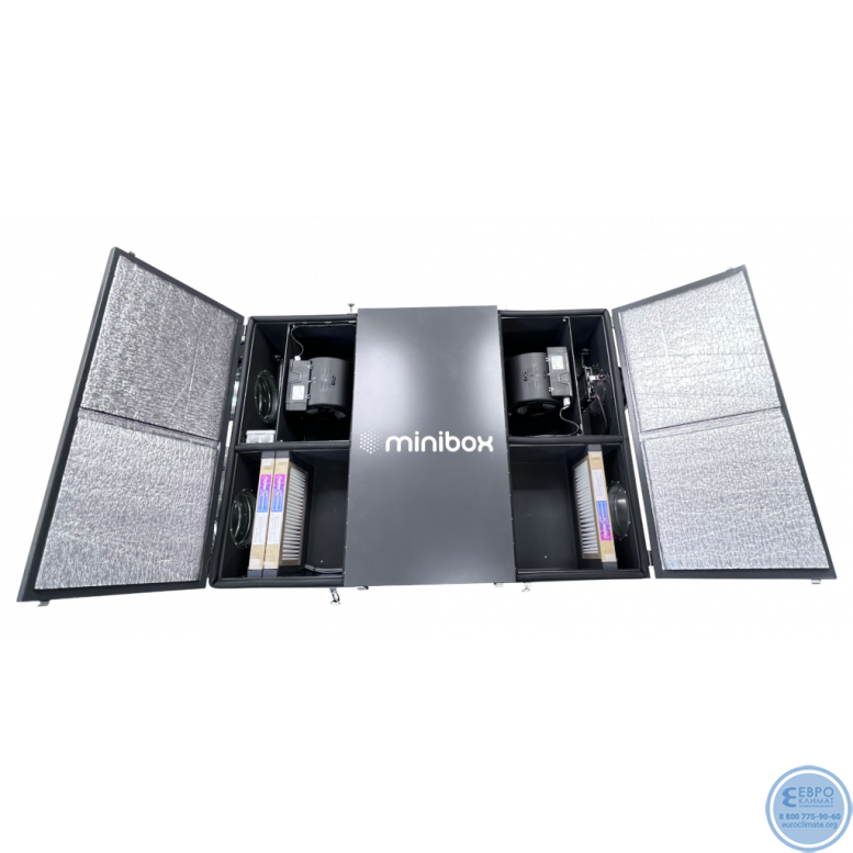 Приточная вытяжная установка Minibox.PV650.PREMIUM с рекуператором ...